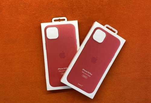 iPhone 14 Plus Silicone Case Red (new)