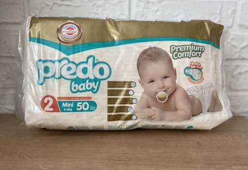 Подгузники predo baby №2 детские 3-6 кг