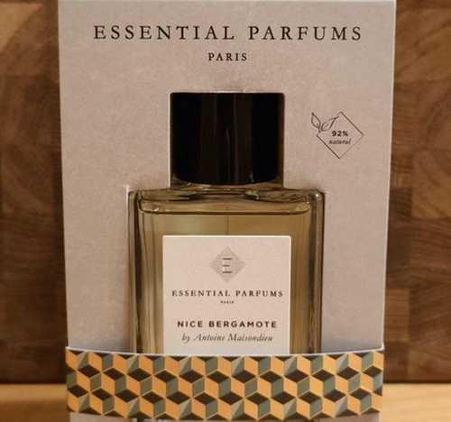 Essential parfums paris nice bergamote refillable