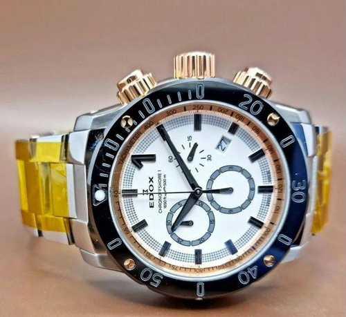 Edox Chronoffshore-1 Chronograph 45мм мужские часы