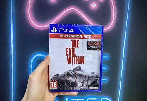 Диск ps4 ps5 Evil Within, русская версия