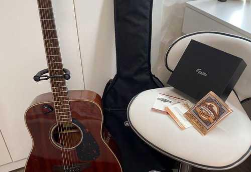 Yamaha FG850 трансакустика FG-TA с Guitto ggp-04