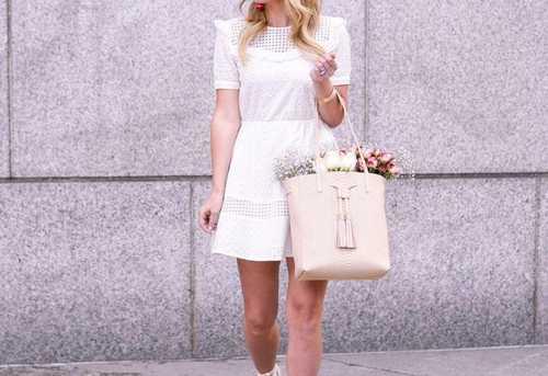 Белое платье Rebecca Minkoff