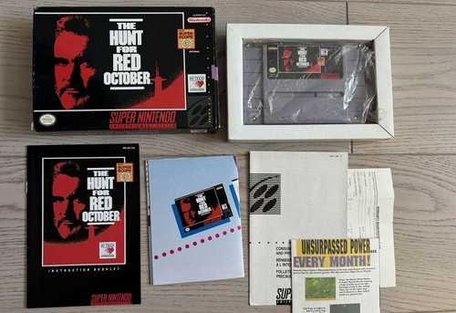 The Hunt for Red October для snes ntsc USA