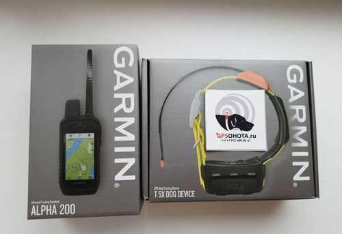 Навигатор garmin alpha 200 с ошейником Т5х Евро