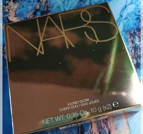 Nars палетка румян Orgasm и бронзера Laguna