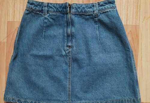 Юбка джинсовая короткая ostin s