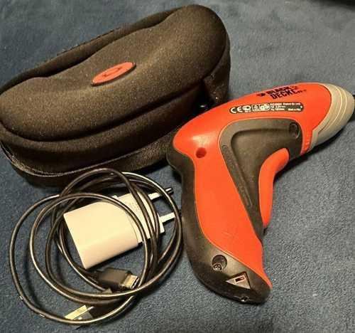 Электроотвертка Black & Decker на Li-ion 3 Ah