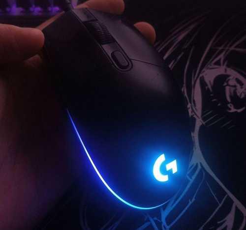 Мышка logitech g102 черная