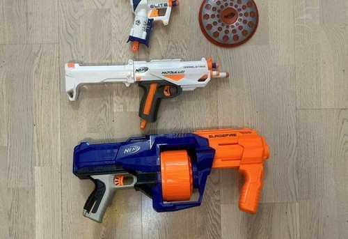 Бластеры и жилет Nerf