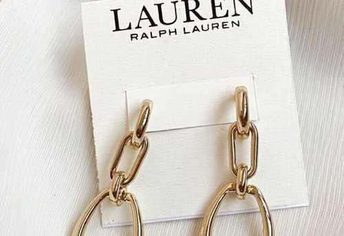 Новые серьги Ralph Lauren сбруя