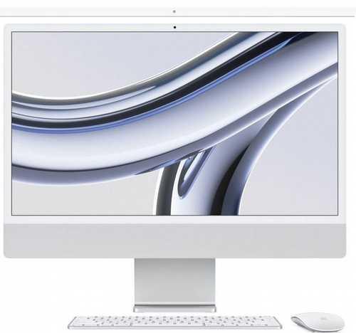 Моноблок Apple iMac 24" 4.5K M3 8GB 256SSD Silver