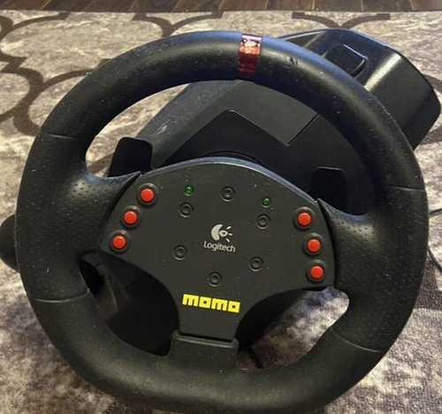 Руль logitech momo racing