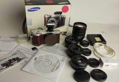 Продам Samsung NX300 c оптикой