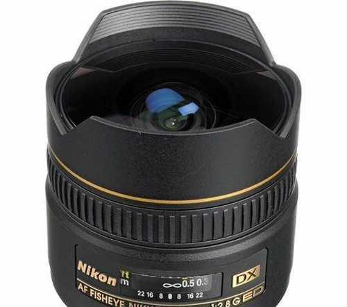 Nikon AF DX Fisheye-nikkor 10.5mm F2.8G ED +