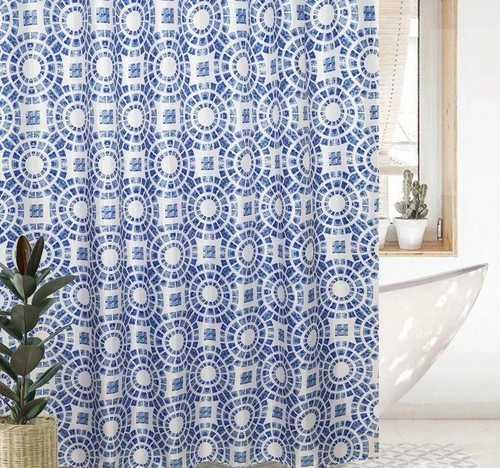 Штора для ванной Bath Plus 180x200 см тканевая