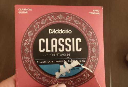 Набор струн classic nylon d'addario