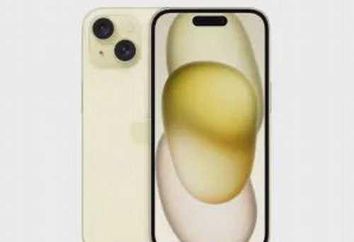 Apple iPhone 15, 128 гб, (2 SIM), Yellow