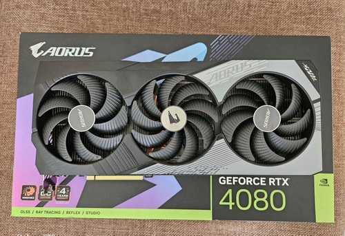 Gigabyte GeForce RTX 4080 aorus master (Гарантия)