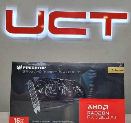 Видеокарта Acer AMD Radeon RX 7800 XT Predator BiF