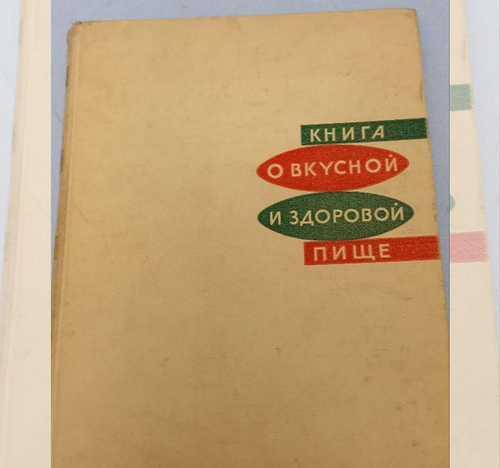 Книга о вкусной и здоровой пище1965год