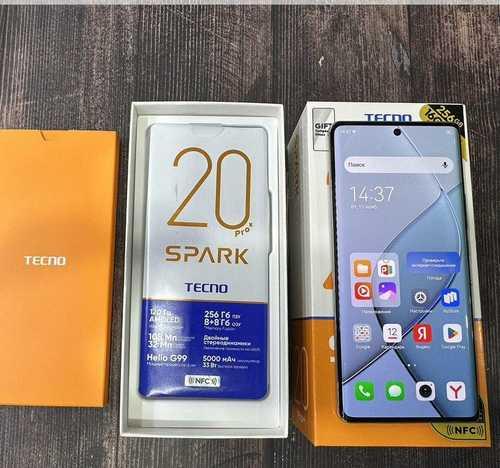 Tecno Spark 20 Pro, 8/256 ГБ