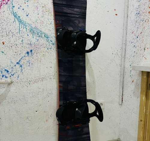 Сноуборд DC Focus 156 + крепы Burton Custom