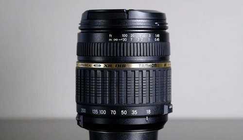 Tamron 18-200mm f/3.5-5.6 IF Macro Nikon F
