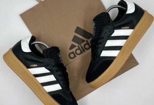 Кроссовки Adidas Samba Black (Арт.39282)
