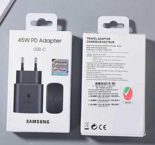 Зарядное устройство samsung 45w