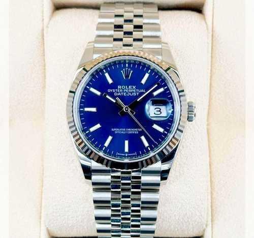 Часы Rolex Datejust blue оригинал VS