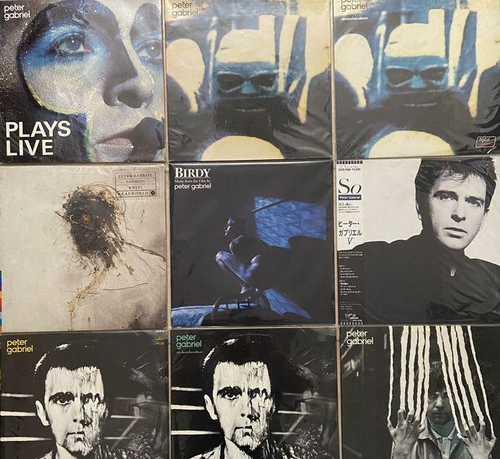 Peter Gabriel, оригинальный винил