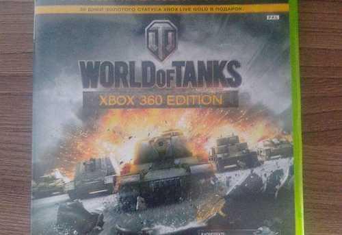 Игра на xbox 360 World Of Tanks