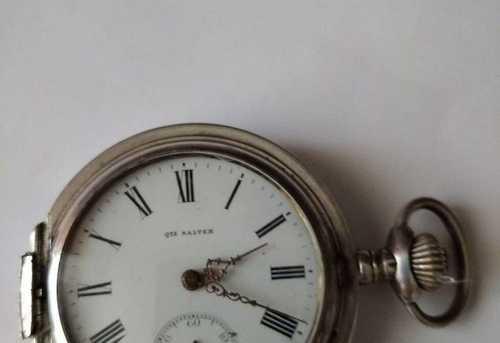 Старинные карманные часы Салтер. Без крышки. Торг