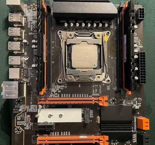 Комплект Xeon 2667v3,DDR4 16GB 2666, X99 Turbo