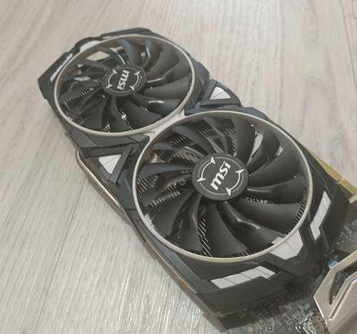 Видеокарта GTX 1060 3 Gb MSI OC и RX 550 2 Gb