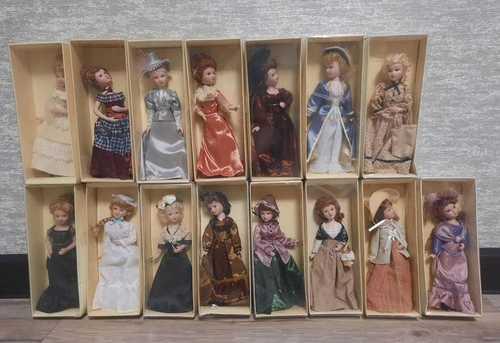 Керамические куклы. Коллекция дамы эпохи