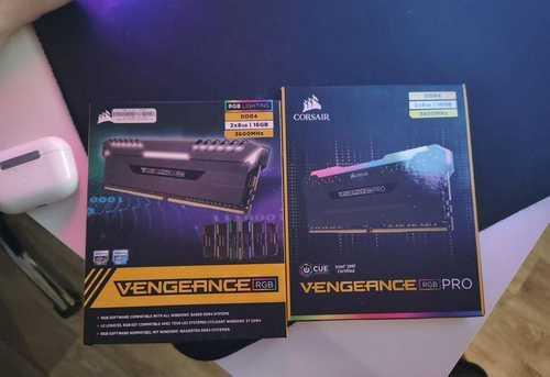 Оперативная память corsair vengance rgb & rgb pro