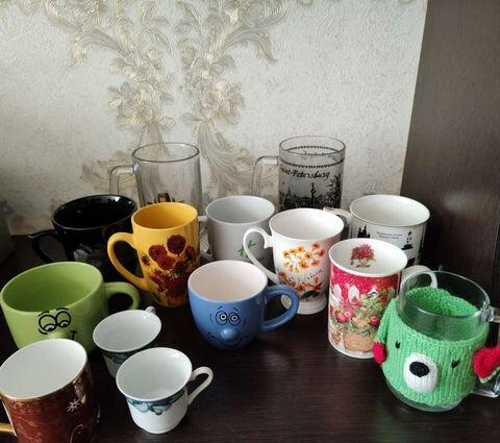 Кофейные, чайные чашки, кружки