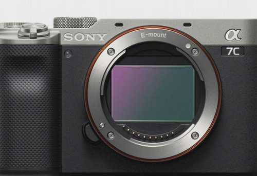 Sony alpha ilce A7C body silver