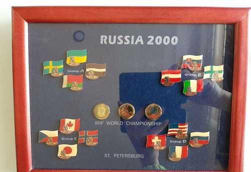 Коллекция значков чемпионат мира 2000