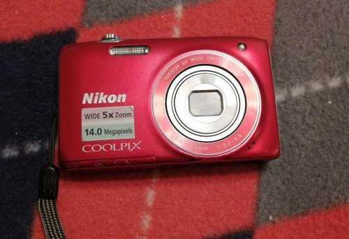 Компактный фотоаппарат nikon coolpix s3100
