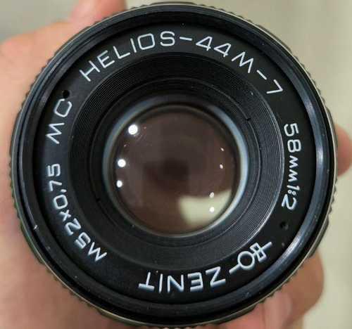 Объектив helios 44m 7