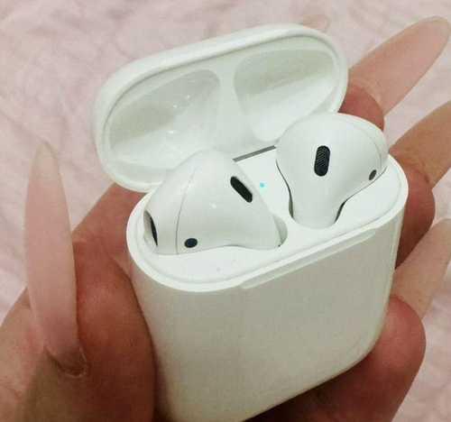 Беспроводные наушники apple airpods 2