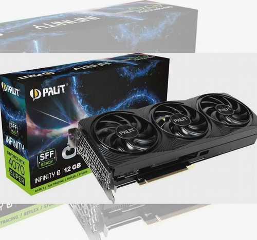 Palit Видеокарта GeForce RTX 4070 super infinity 3