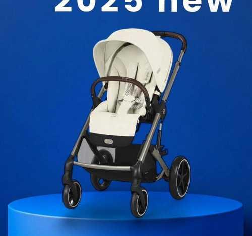 Коляска cybex balios s lux seashell biege 2025