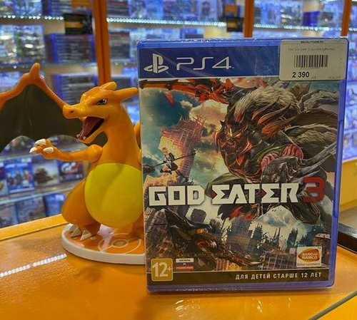 PS4 God Eater 3 (русские субтитры). Новый