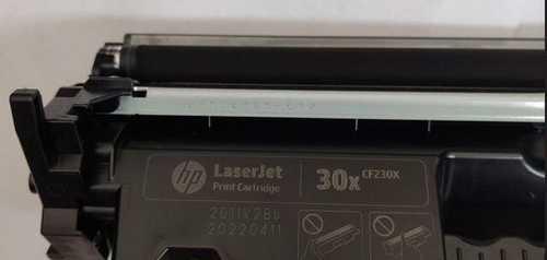 Картридж лазерный HP 30X (CF230X) черный