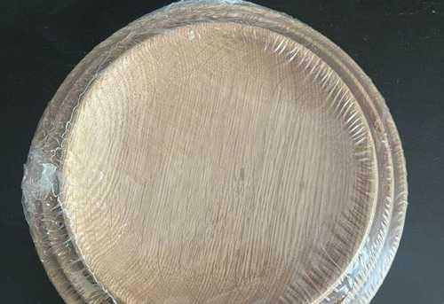Набор из 3-х деревянных тарелок