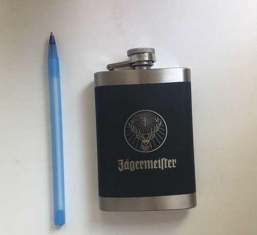 Фляга из нержавейки "jagermeister"